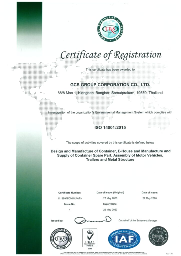 Quality & Certifications - GCS Group